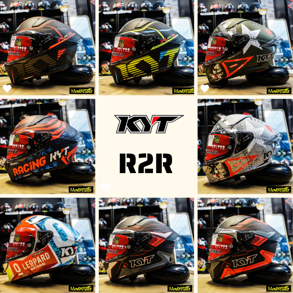 KYT R2R Pro Helmet | Shopee Malaysia