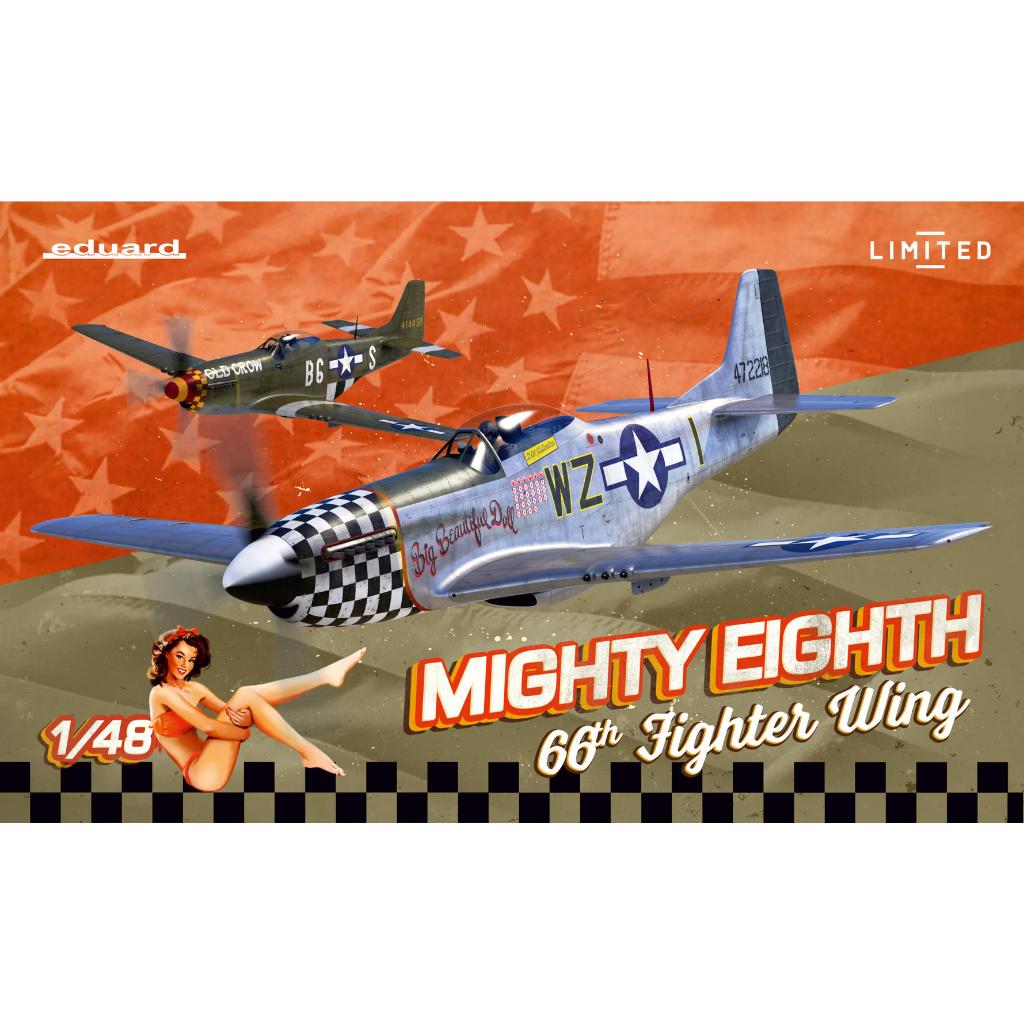 Plastic Assembly Model EDUARD Scale 1/48 MIGHTY EIGHTH: 66th Fighter ...