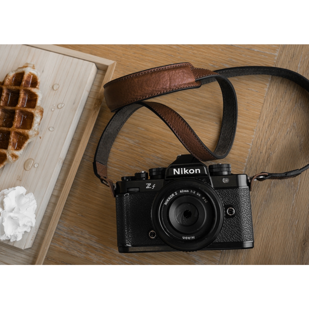 Mr.Stone Leather Camera Strap With Shoulder Support | Shopee Malaysia