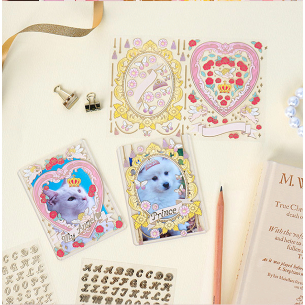 Daiso Sticker Decoration Frame Card | Shopee Malaysia