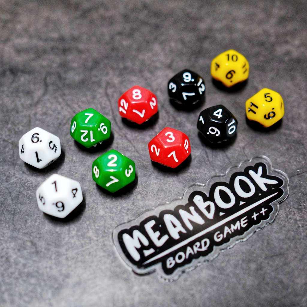 12 Sizes Face Dice For D12 TRPG DND Game Board | Shopee Malaysia