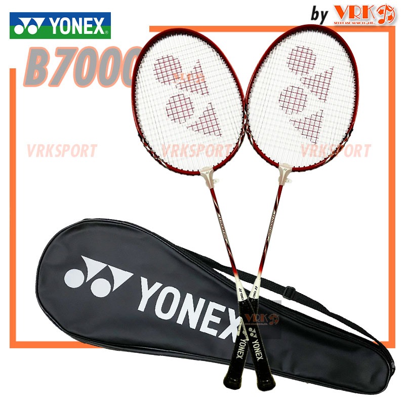YONEX Badminton Racket B-7000 Twin Pack-Aluminum Frame | Shopee Malaysia