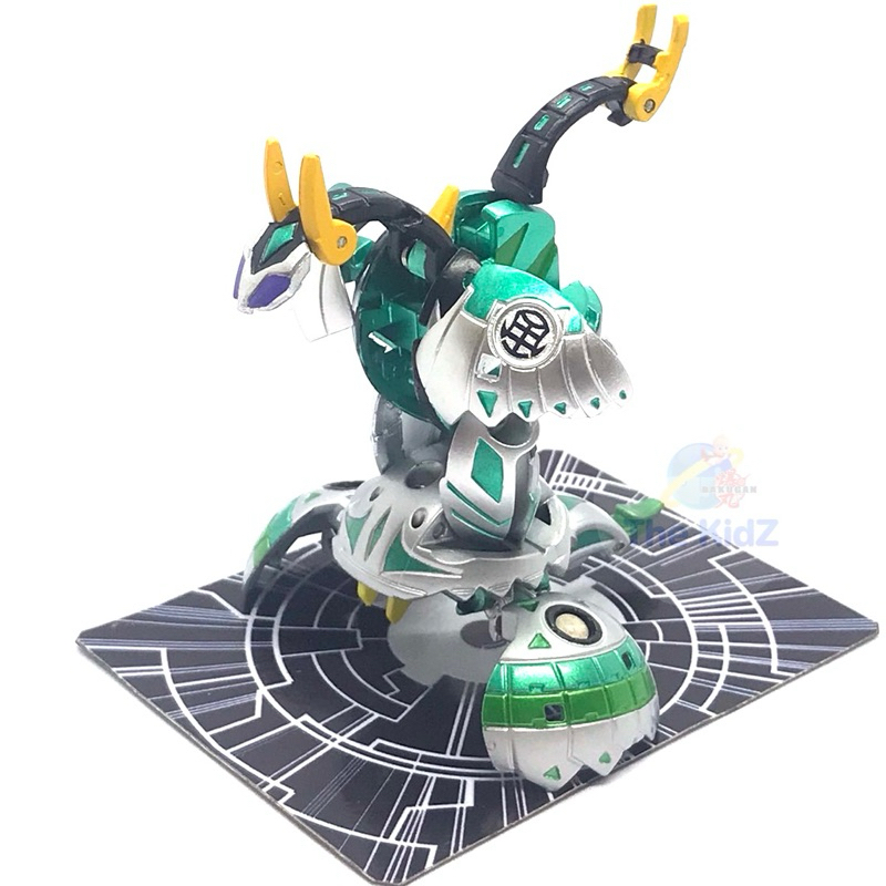 Bakugan Green Ventus Altair & Wired LYNC's Combat Set (Metallic Custom ...