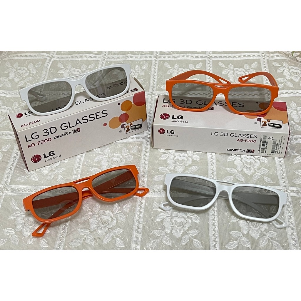 LG 3D Glasses Model AG-F200 Made in Korea 3D For The Taste Of The Car ...