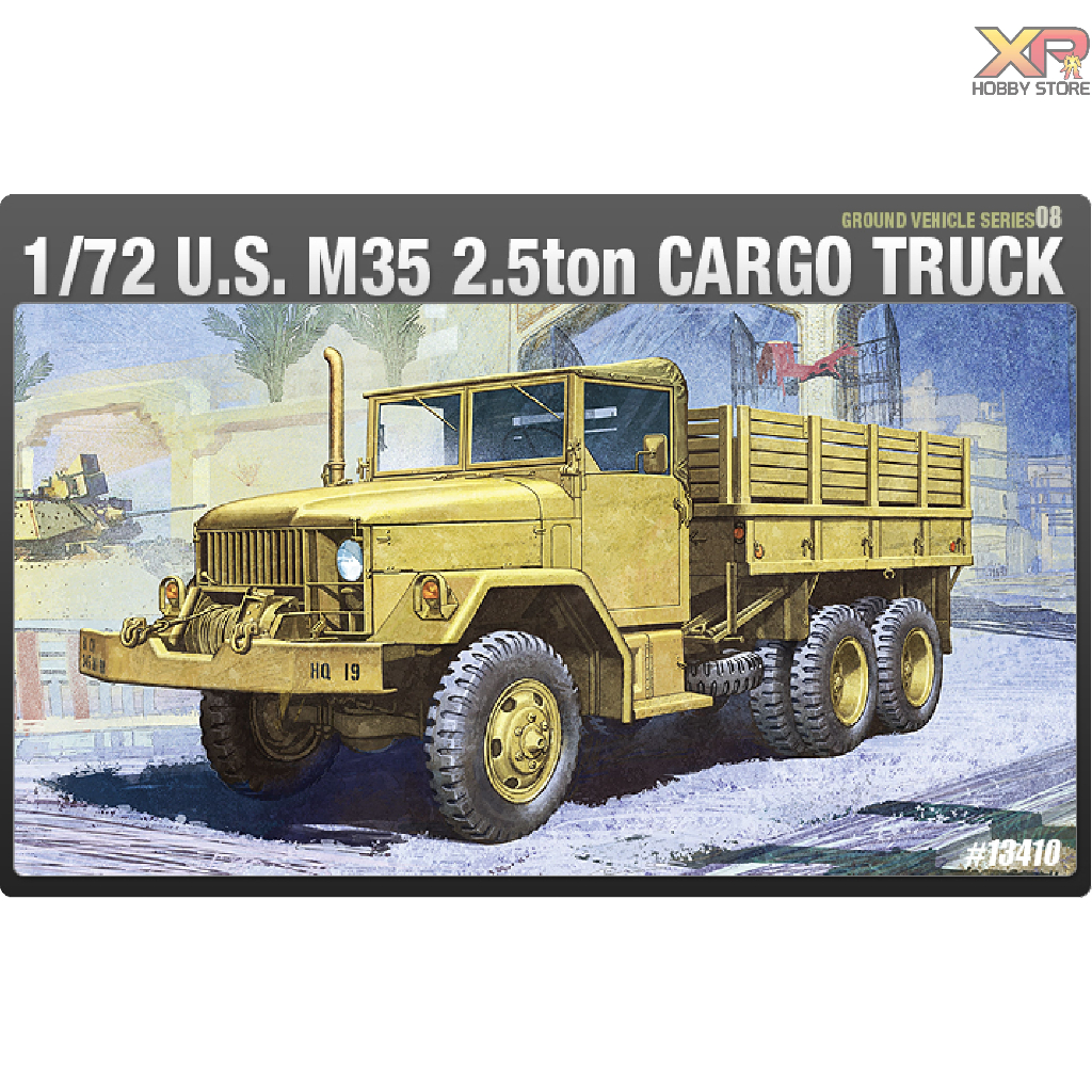 [Academy Model] 1/72: US M35 2.5ton CARGO TRACK (AC 13410) | Shopee Malaysia