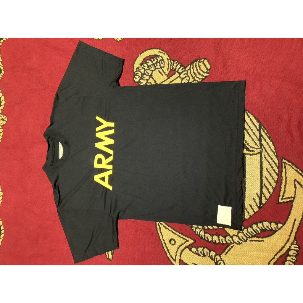 US Army Physical Fitness Uniform (APFU) Workout Shirt (Used) | Shopee ...