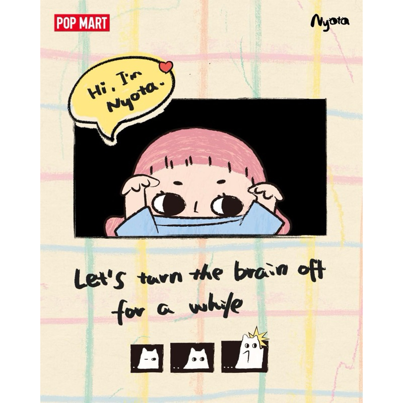 NYOTA'S FLUFFY LIFE Checks Card (Newta) | Shopee Malaysia