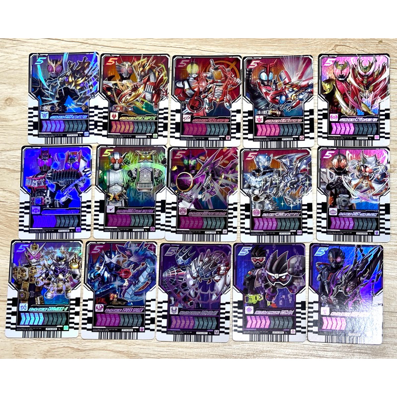 (Update15/12/24) Ride Chemy Trading Card-Include L Level Cards Kamen ...