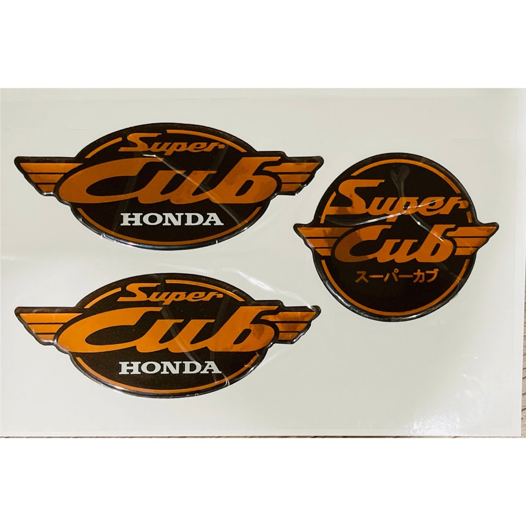 (Genuine Glossy) Sticker Decal DREAM 110i SUPER CUB Cup 110i Square ...