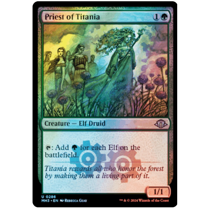 Modern Horizons 3 Foil: Priest of Titania | Shopee Malaysia