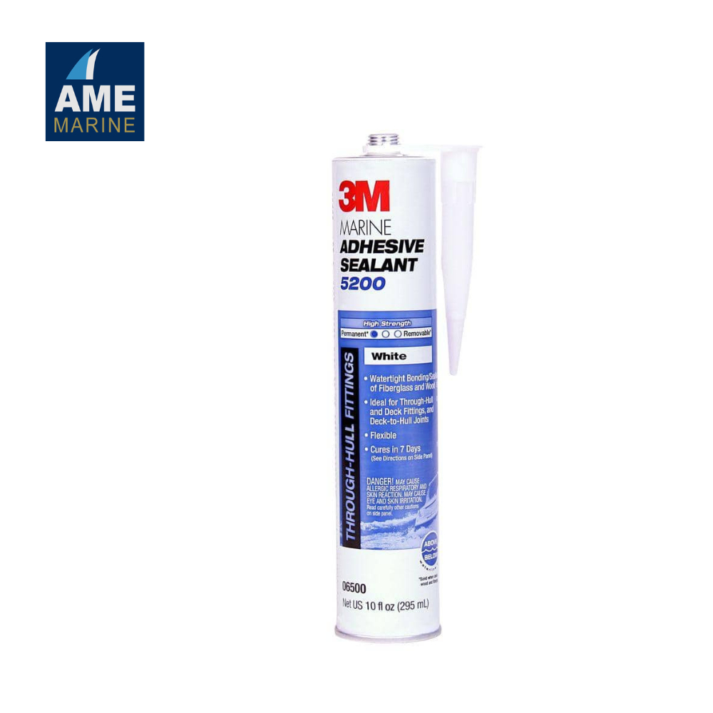 3M 5200 10 oz. Polyurethane Adhesive Marine Sealant Black White ...