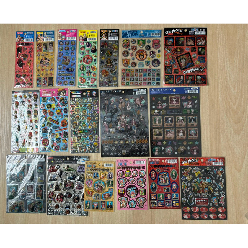 (Copyright) sticker one piece | Shopee Malaysia
