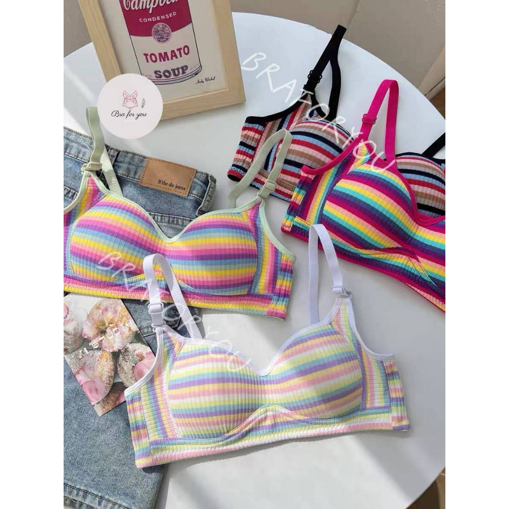 Rainbow High School Girls Bras Without Frame Built-In Sponge 666 ...