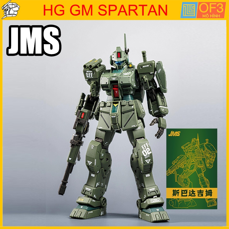 Gundam Model JMS HGUC 1/144 RGM-79S GM Spartan | Shopee Malaysia