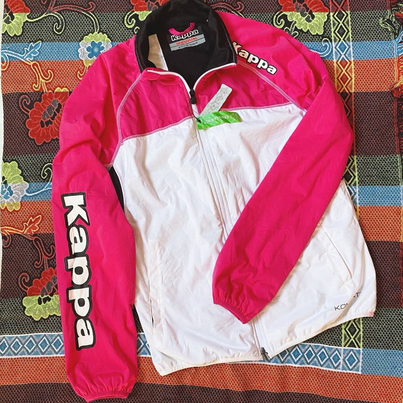 Kappa Jacket🩷Kappa Zip-up Jacket (M) | Shopee Malaysia