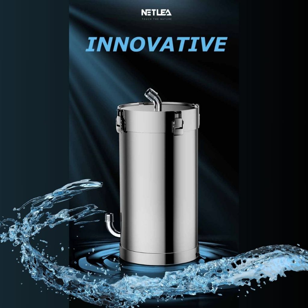 Netlea Outside Filter Stainless Steel For Aquariums Water And 1 Year ...
