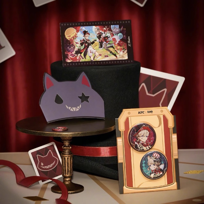 Official Authentic Genshin x KFC Lyney Lynette mihoyo | Shopee Malaysia