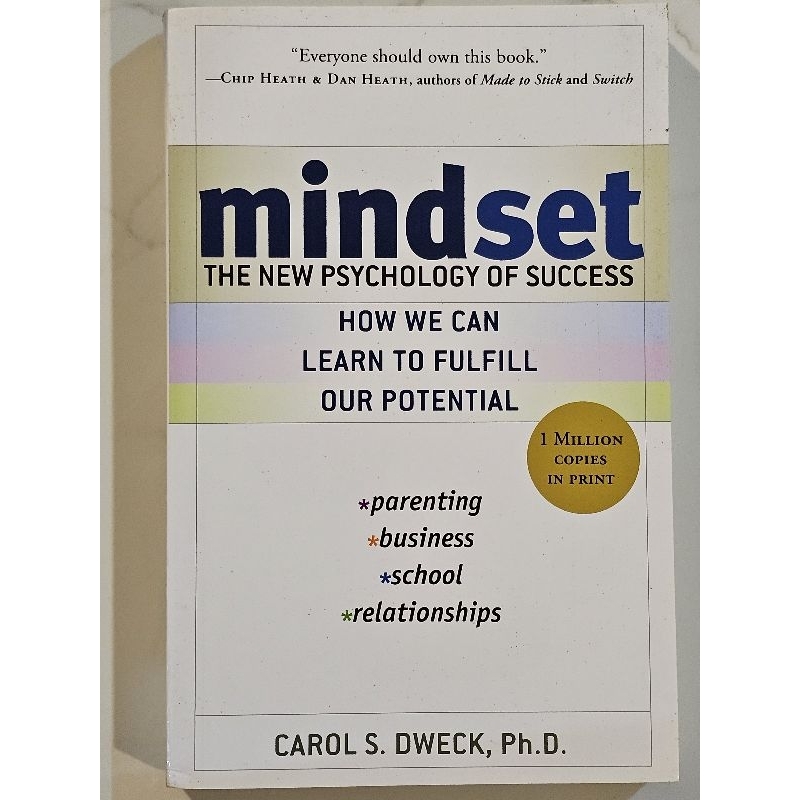 Mindset The new psychology of success (English) | Shopee Malaysia