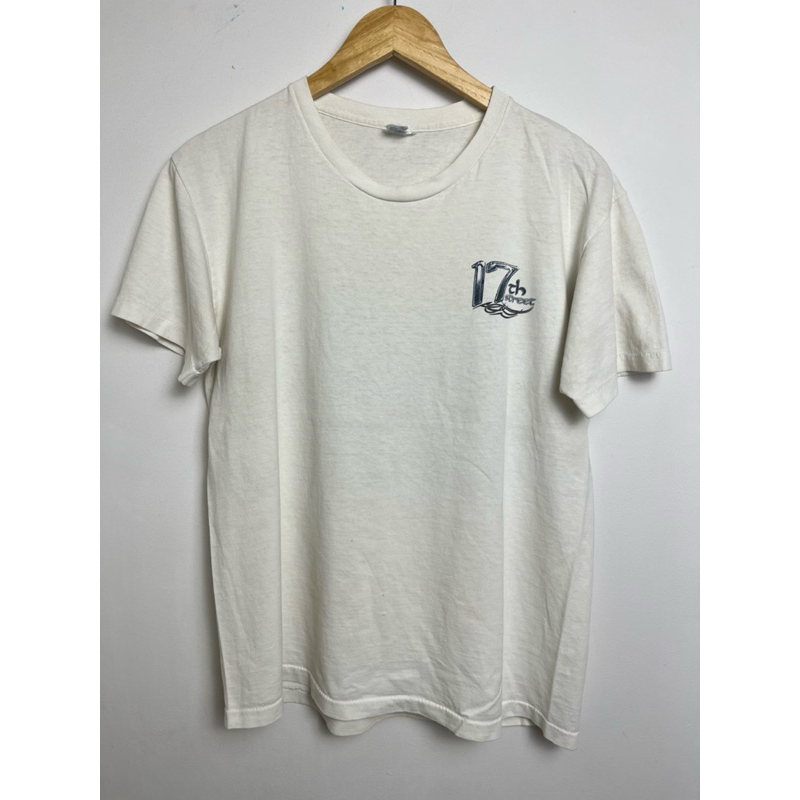 Second Hand T-Shirt Single Stitch Pattern Front And Back | Shopee Malaysia