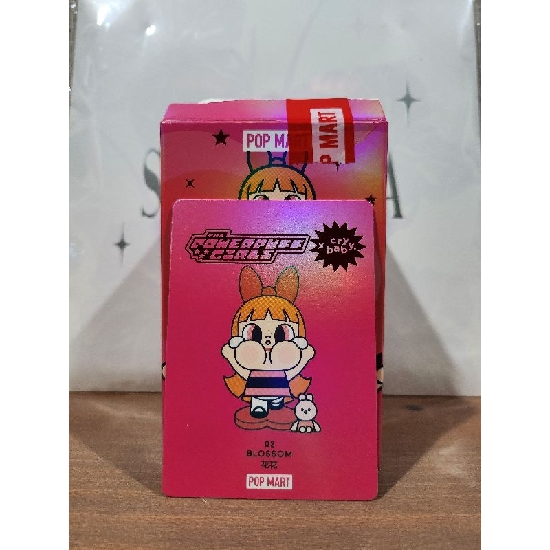 Popmart Crybaby Powerpuff girl Unpacked The Check Card Not Unwrapped ...