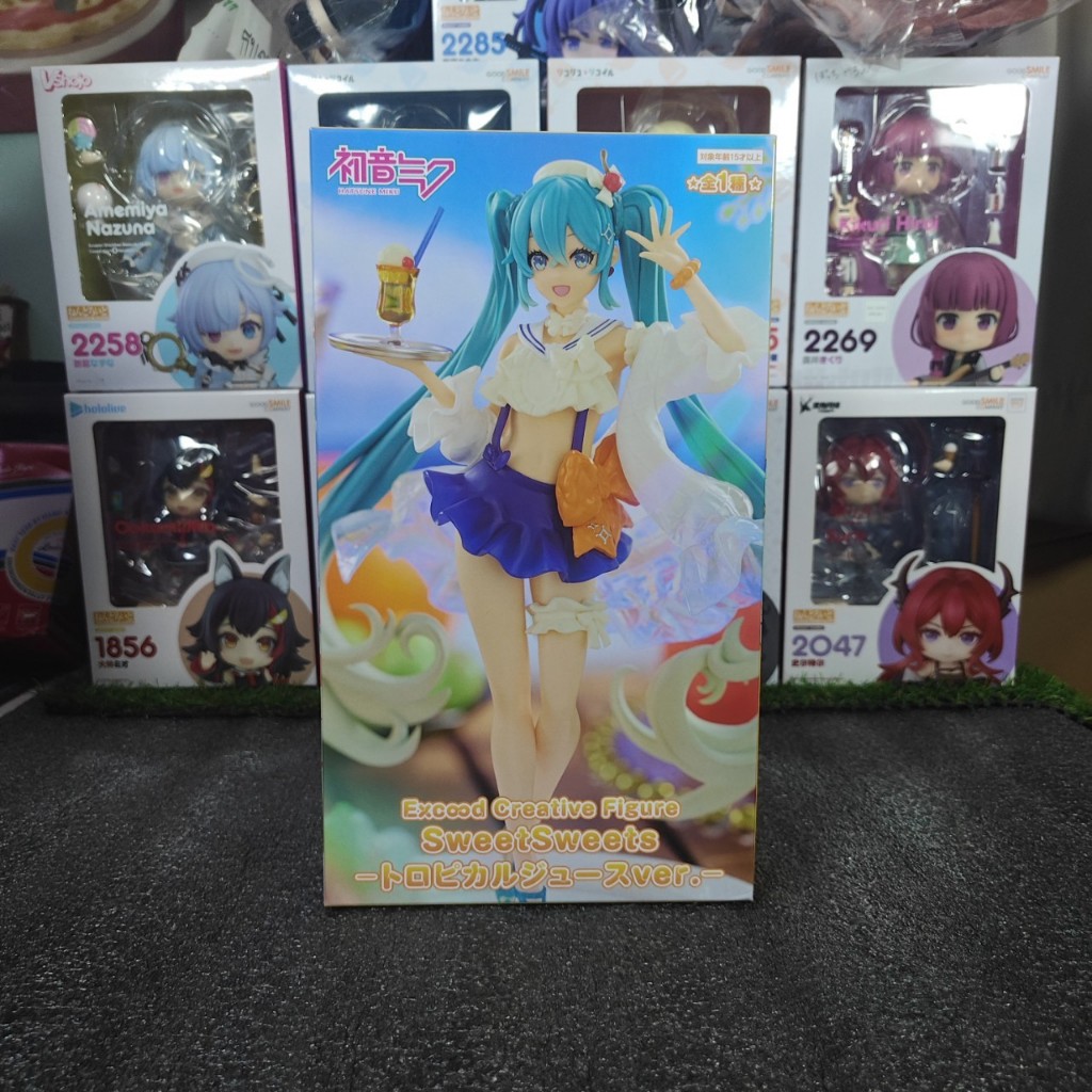 Piapro Characters-Hatsune Miku Figure-Exceed Creative-Sweet Sweets (FuRyu) | Shopee Malaysia
