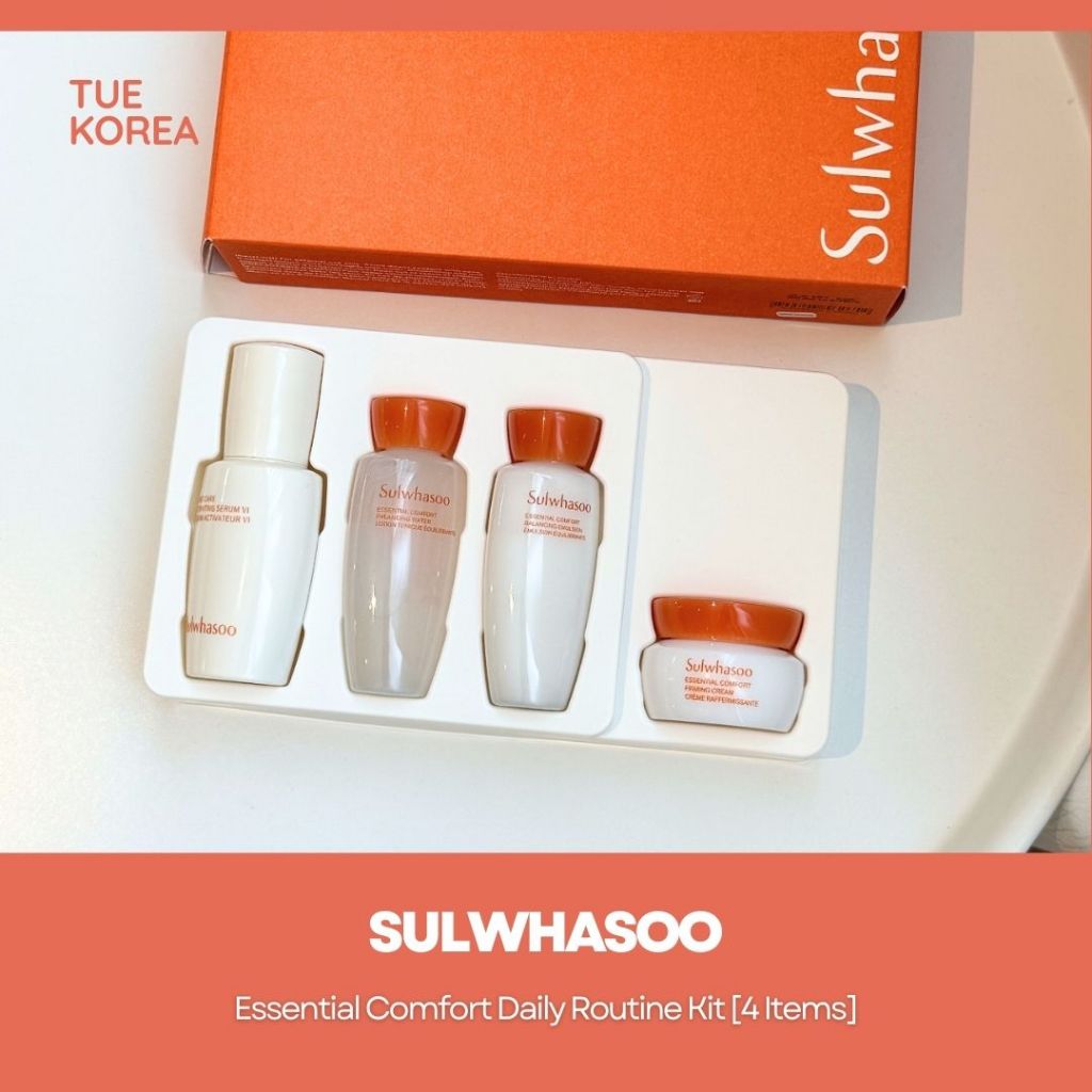 Sulwhasoo Essential Comfort Daily Routine Kit [4 Items]-Facial Care Set ...