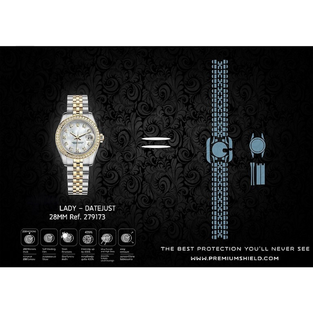 Watch Protection Film For Rolex Lady Datejust 28mm Ref.270173 | Shopee ...