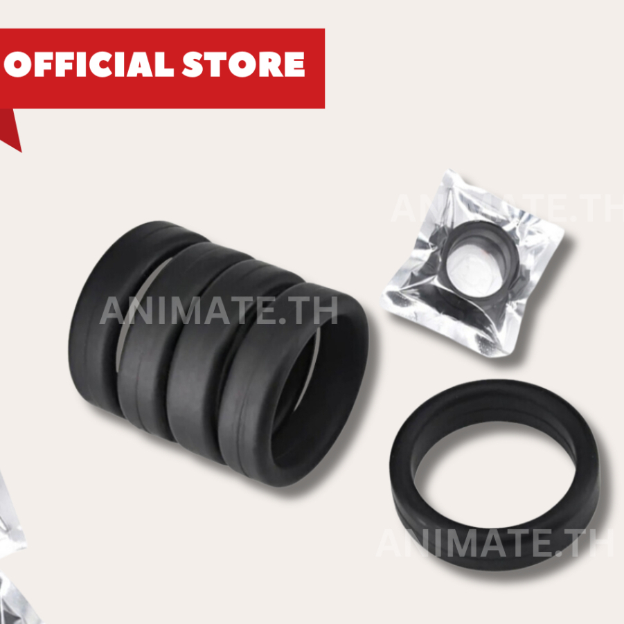 [Set Of 4] Multi-Purpose Silicone Rubber Rings Waterproofing Rings ...