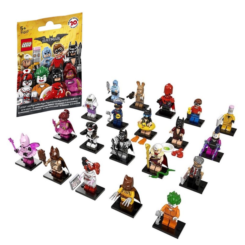 LEGO 71017 Minifigures The Batman Movie Serie1 Complete Set Of 20 No ...