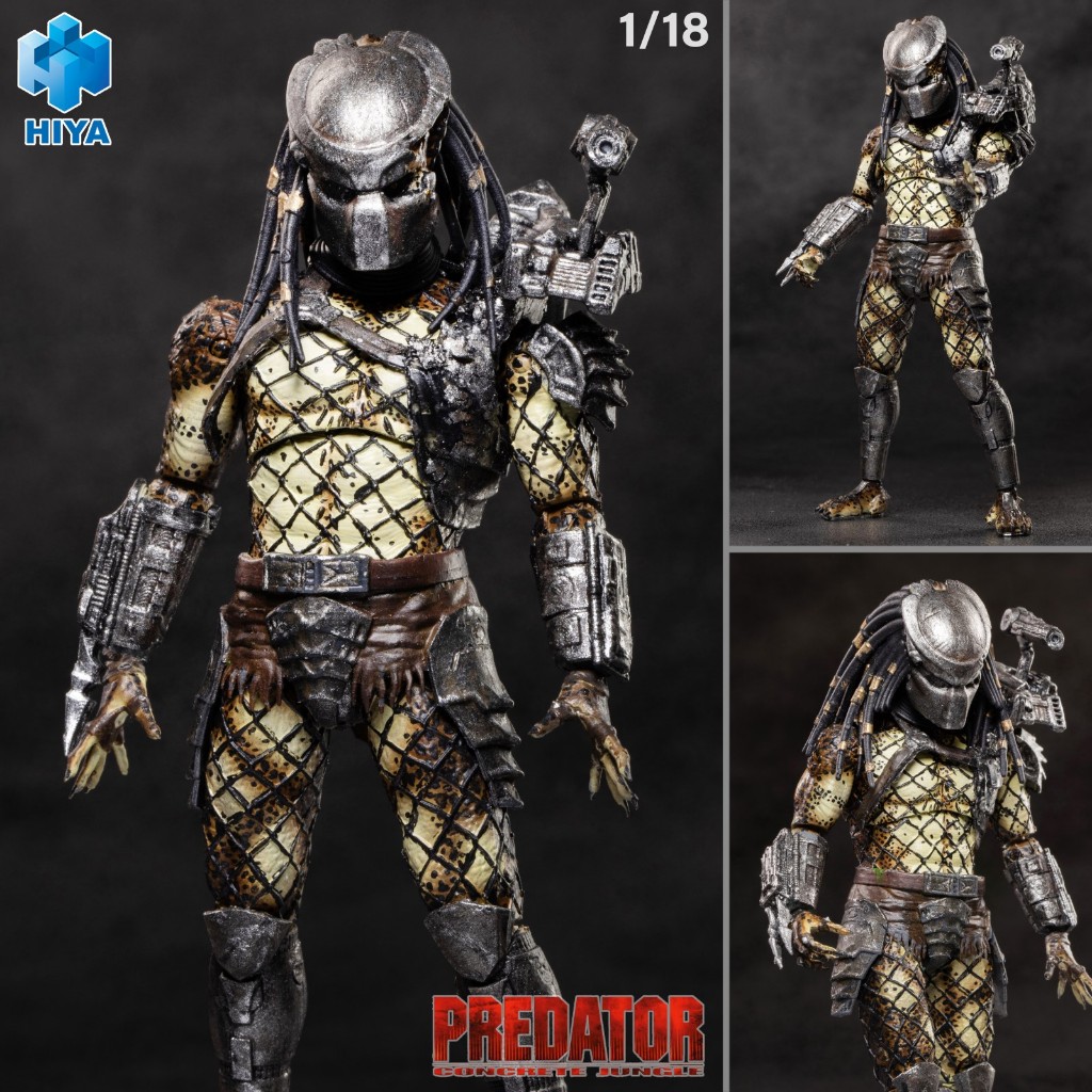 Hiya Toys Predators Not A Person Masculine Human City Armored Crucified ...