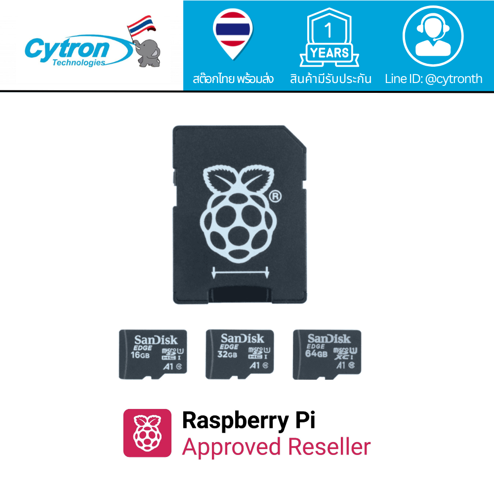 Official MicroSD Card Class A1 Preloaded with Raspberry Pi OS | Shopee ...