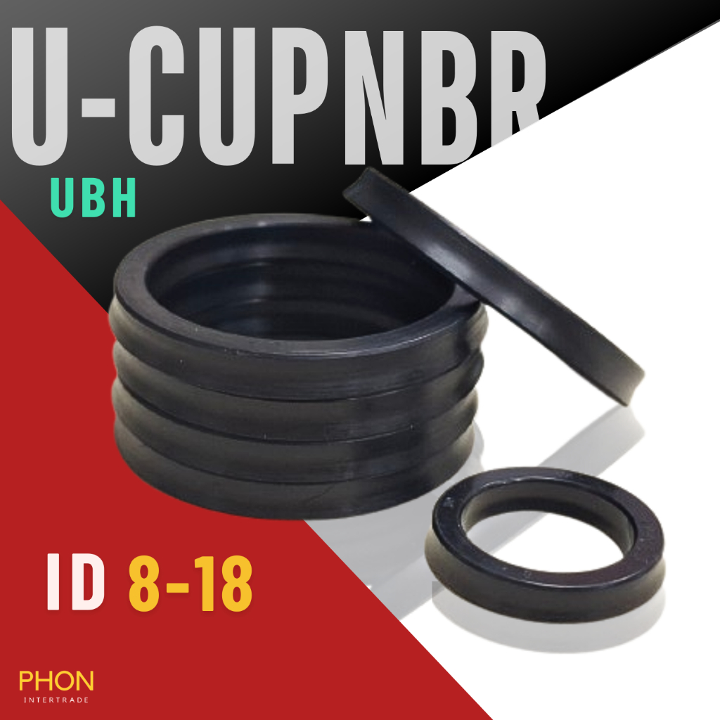 USH Seal U-CUP NBR Nummetric Work Inner Hole 8-18 Mm 8 * 16 * 5/ 10 ...