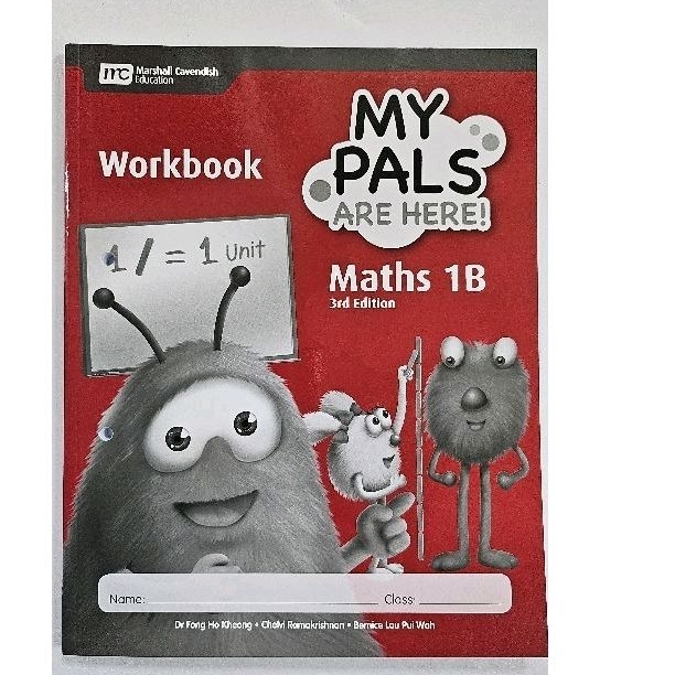 MY PALS ARE HERE Math 1B Workbook Grade 1 Marshall | Shopee Malaysia