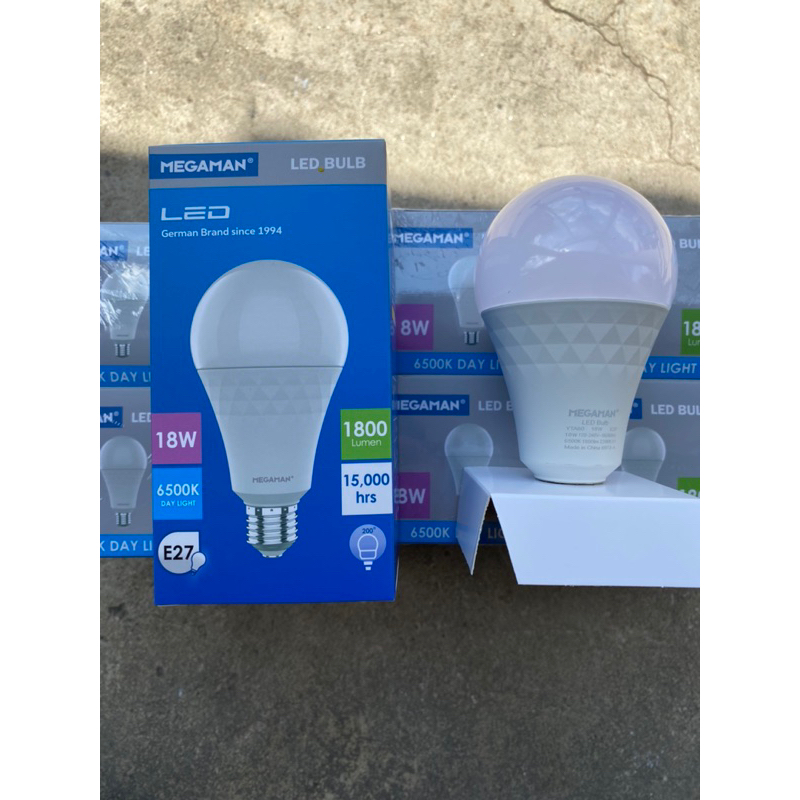 Megaman Led Bulb E27 18W Daylight | Shopee Malaysia
