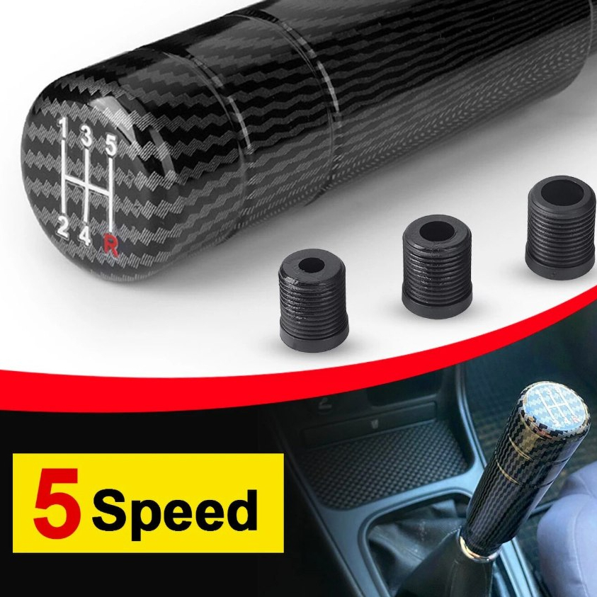 NOS RACING Gear Knob And BRIDE Kevlar Pattern With Number 5 SPEED ...