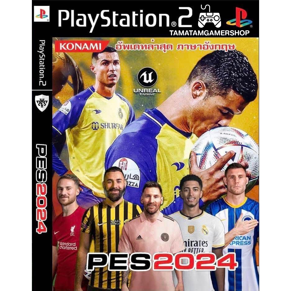 eFootball PES2024 Pro Evolution Soccer2024 PS2 Game Disc PS2 Pad PS2 ...