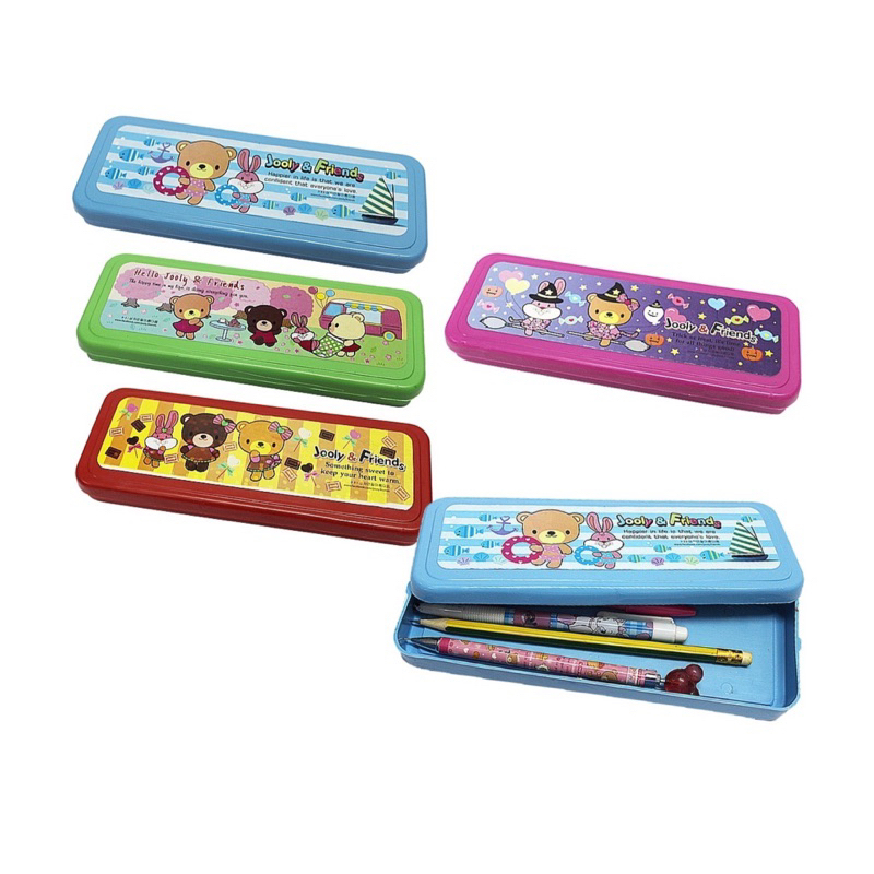 Cartoon Simple Cover Square Pencil Case | Shopee Malaysia