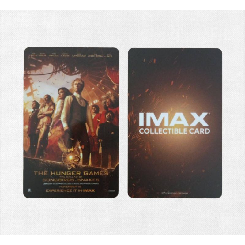 IMAX Collectible Card The Hunger Games: The Ballad of Songbirds ...