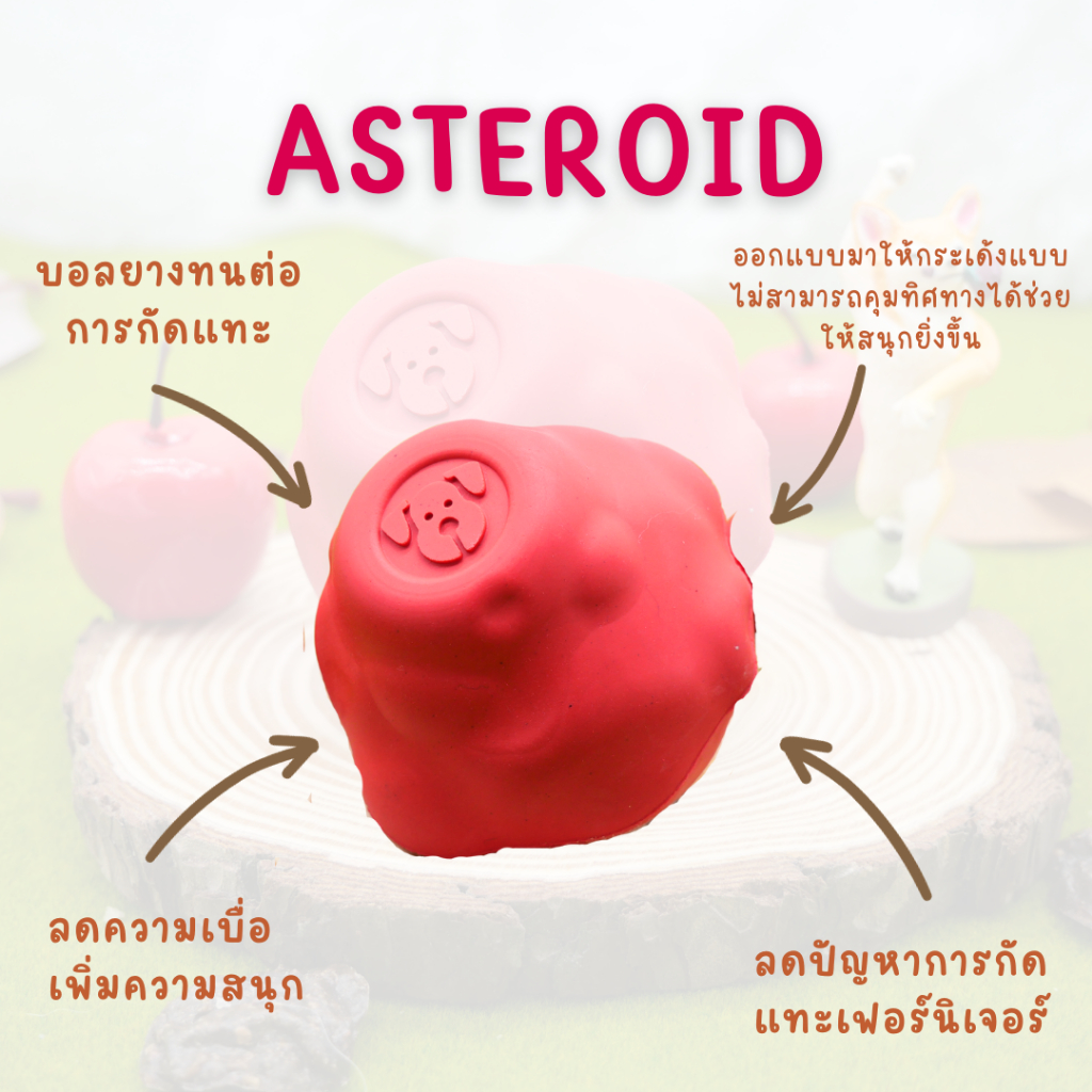 SodaPup Asteroid Dog Toy Skill Training Ball (3966) | Shopee Malaysia