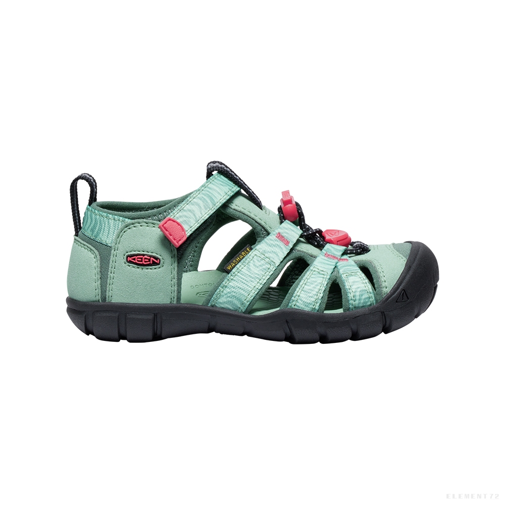 Keen Baby Shoes Kids' SEACAMP II CNX (GRANITE GREEN/CAYENNE) | Shopee ...
