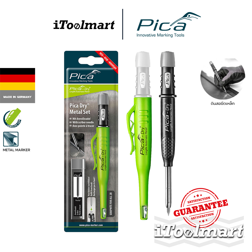 Pica Steel Marking Pen 30800 Metal Scribing Pica-Dry Set | Shopee Malaysia