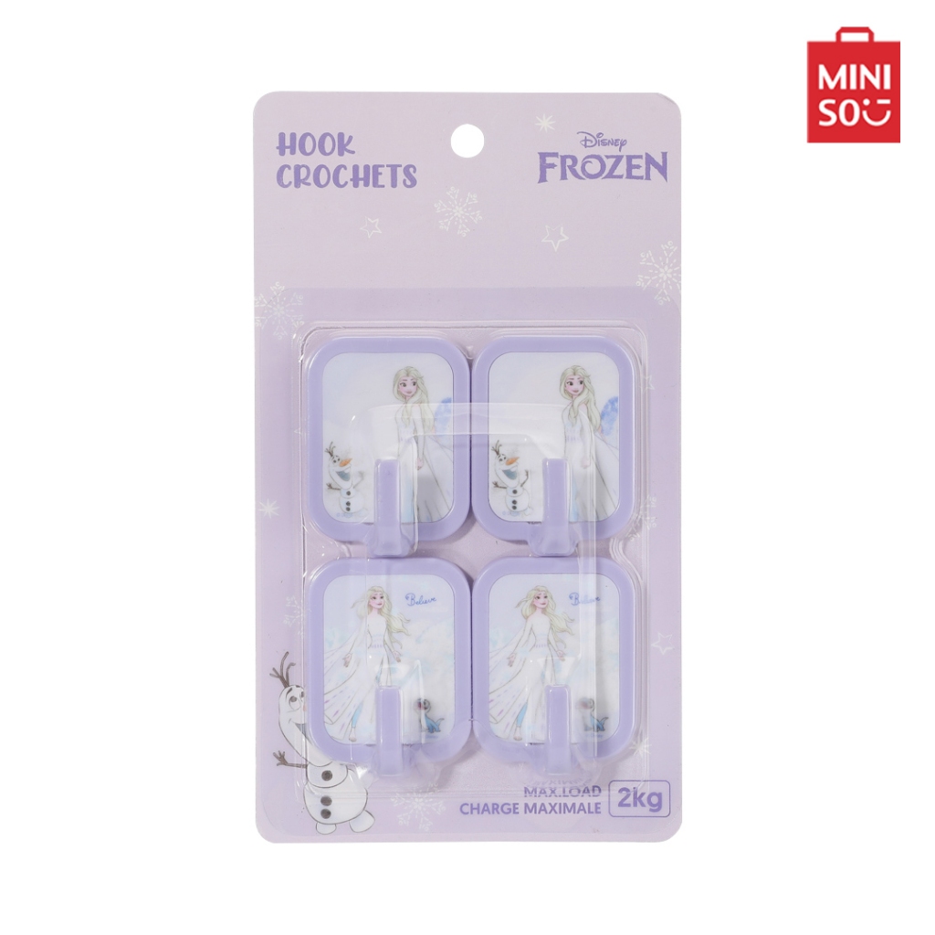 Miniso Hanging Hook Collection Disney Frozen 2.0 Set 4 Pieces Great ...