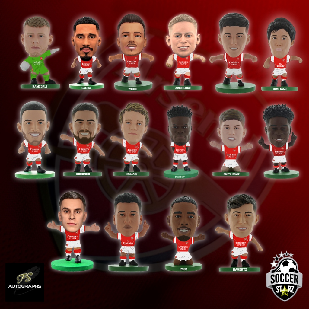 Original SoccerStarz Football Player Model From Arsenal FC 2023/2024 | Shopee Malaysia