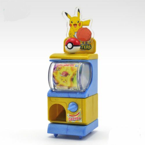 Gashapon Pokemon Mini Gacha Poke Machine Sun & Moon 2/Miniature Cabinet ...