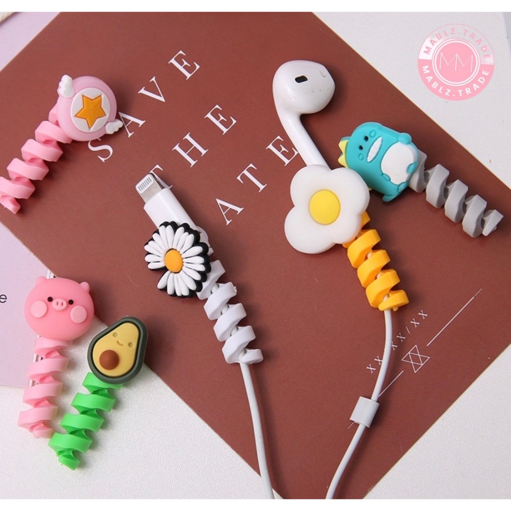 Preserved The Charging Cable Prevent Broken Cartoon Characters (Random ...