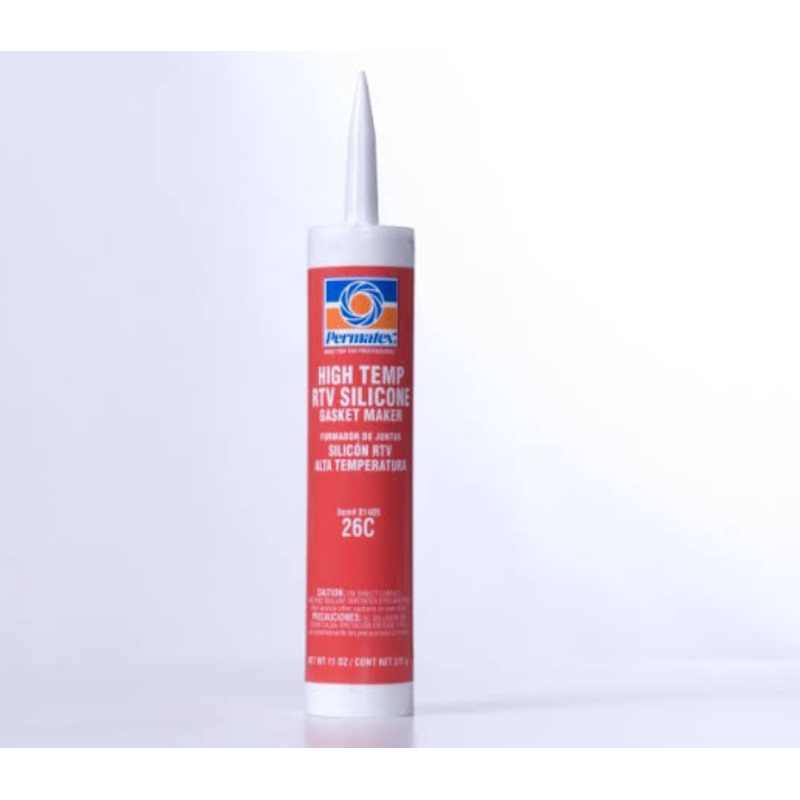 PERMATEX High-Temp Red RTV Silicone Gasket Heat Resistant Liquid Model ...