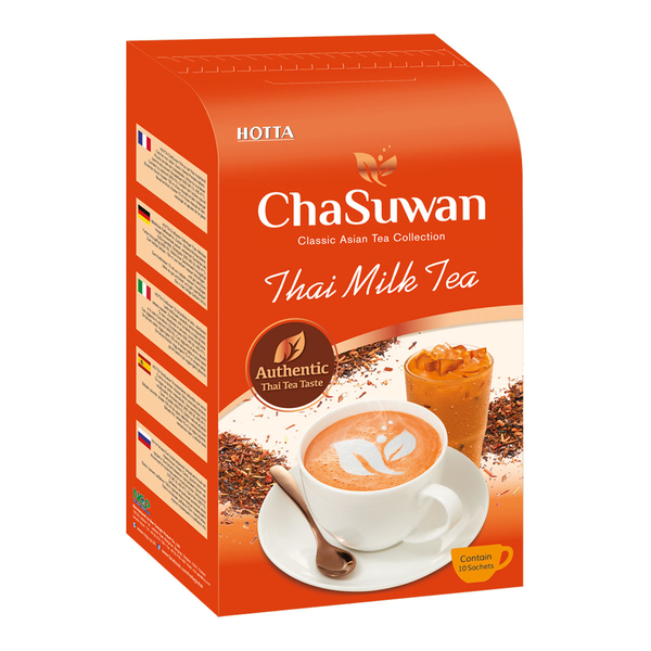 HOTTA Chasuwan Instant Thai Tea Real 160g (16g x 10sachets) (exp.02/09/2024) | Shopee Malaysia