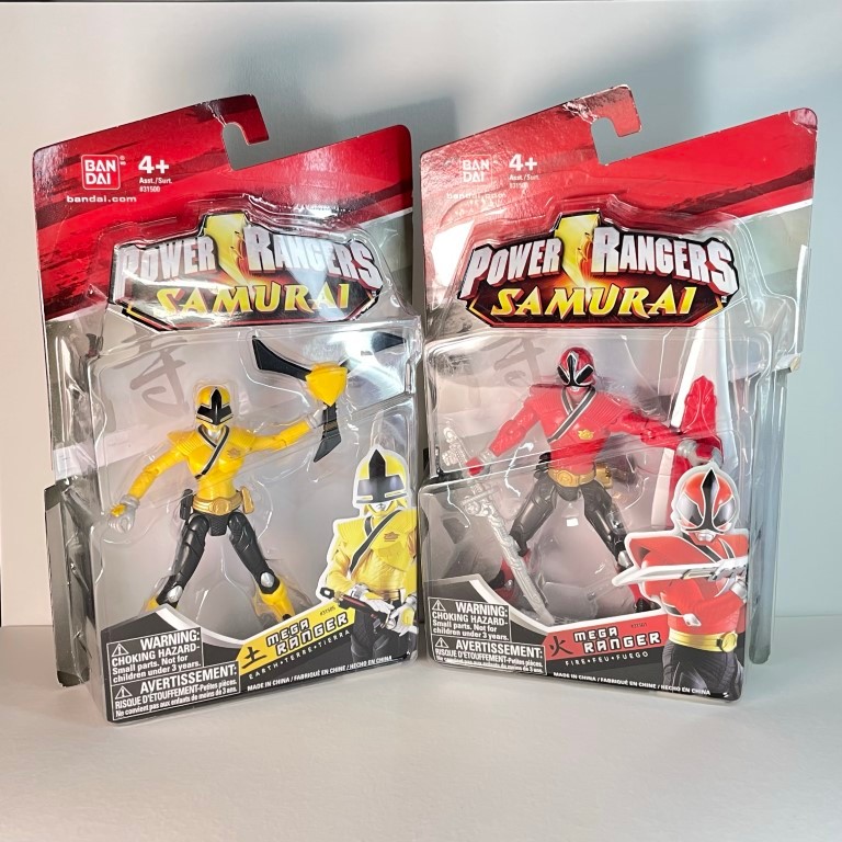 Bandai USA PR SAMURAI POWER RANGERS fire MEGA RANGER | Shopee Malaysia
