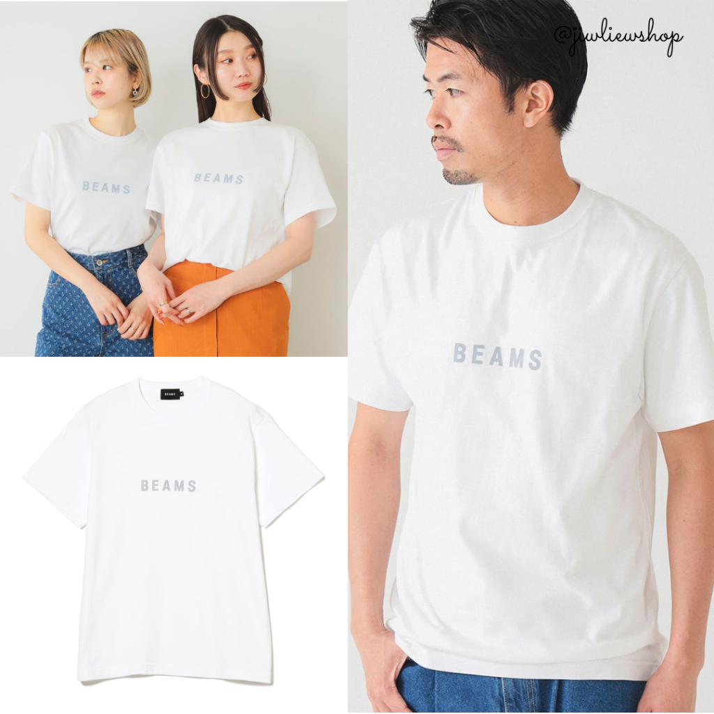 BEAMS Tee Logo "BEAMS" Size M Authentic Product One Hand Hanging Tag ...