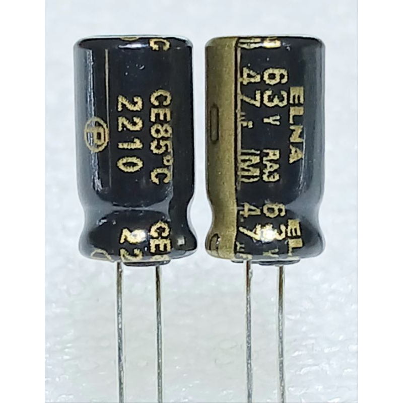 Elna RA3 47uf 63v capacitor audio grade | Shopee Malaysia